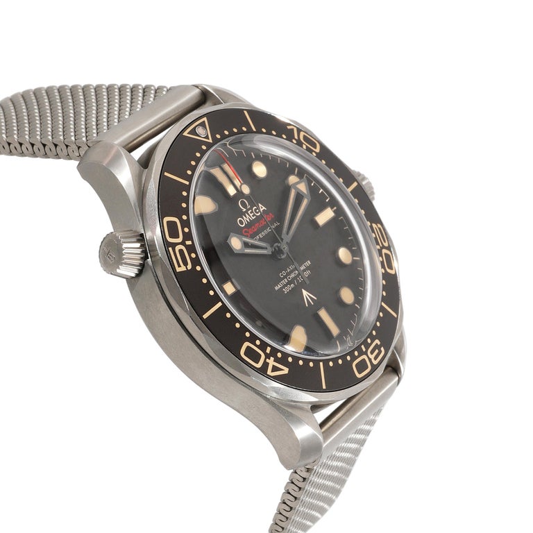 Omega Seamaster "No Time to Die" 210.90.42.20.01.001 Men's Watch in Titanium For Sale at 1stDibs