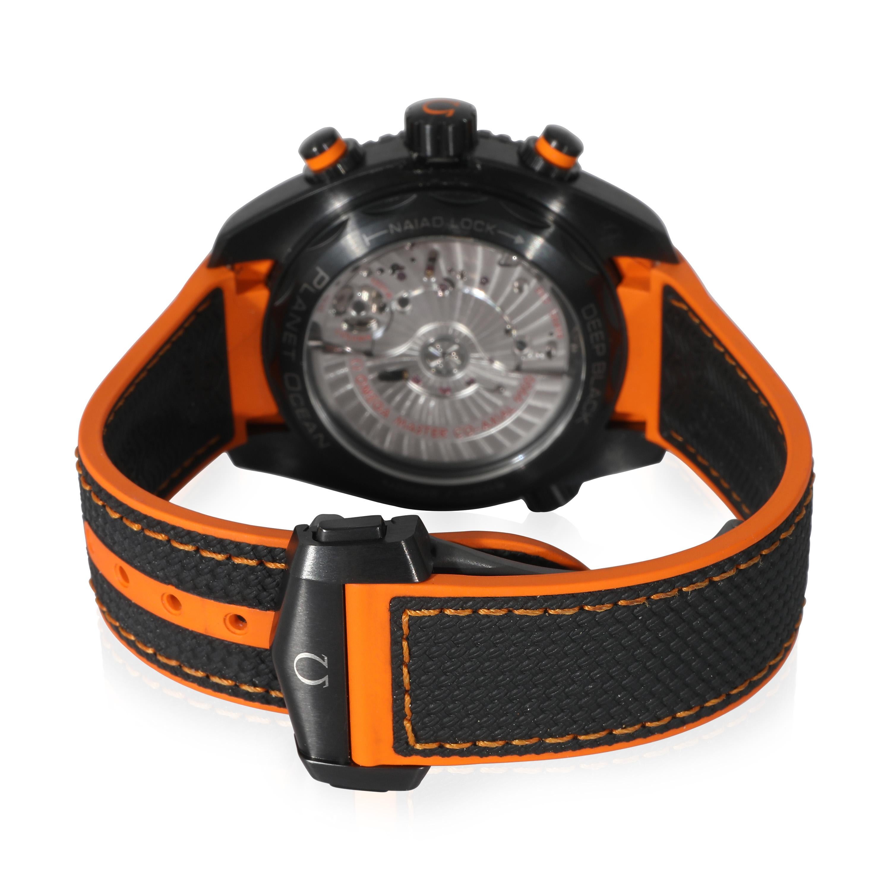 Omega Seamaster Planet Ocean 215.92.46.51.01.001 Men's Watch in Ceramic ...