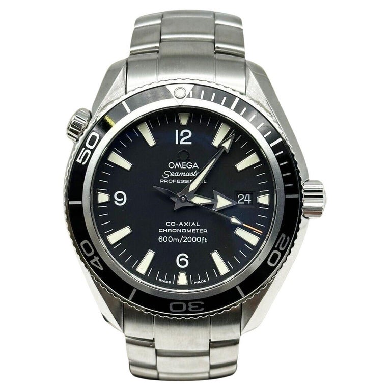 Omega Seamaster Planet Ocean 2201.50.00 Black Dial Bezel Stainless ...