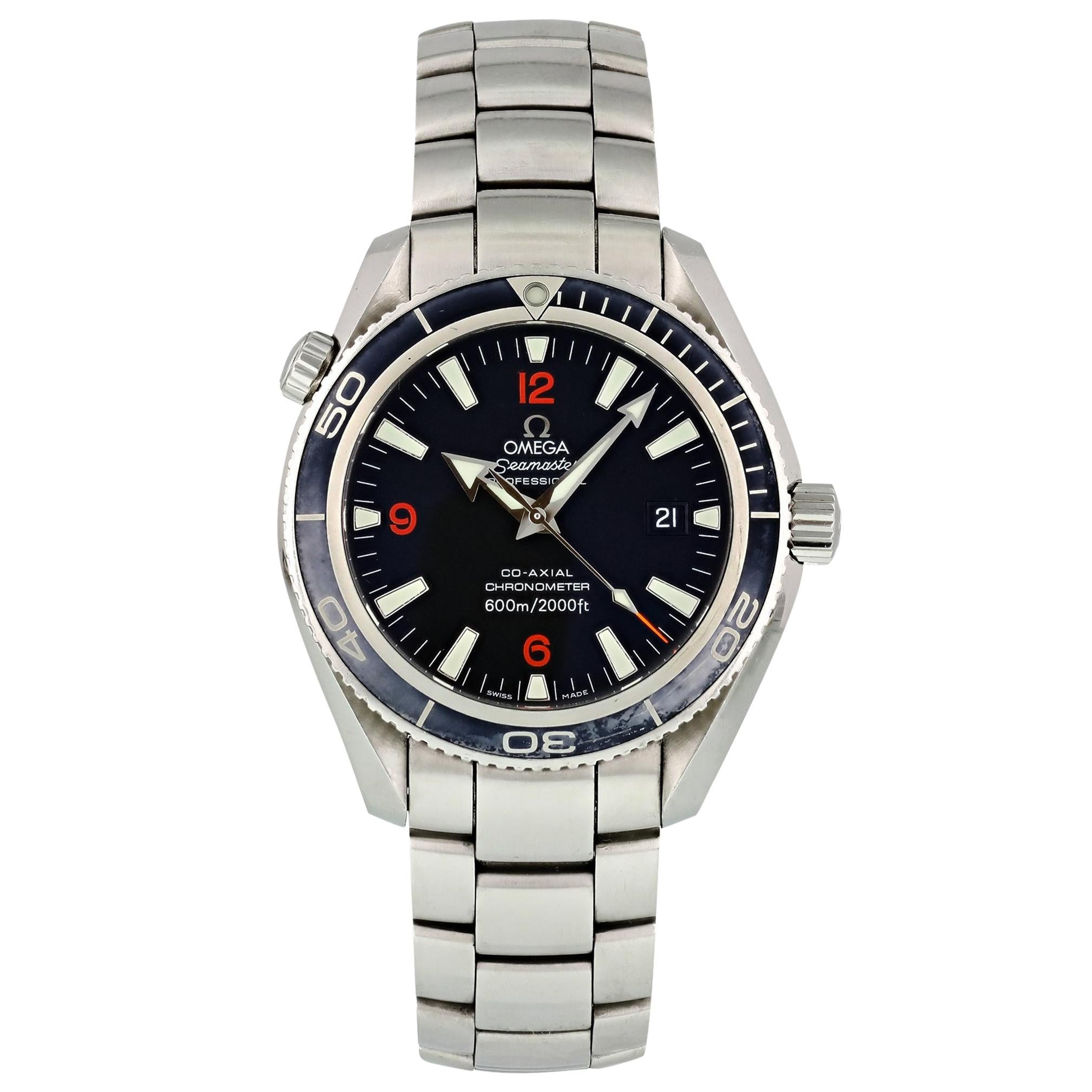 Omega Seamaster Planet Ocean 2201.51.00 Men's Watch with Papers at 1stDibs