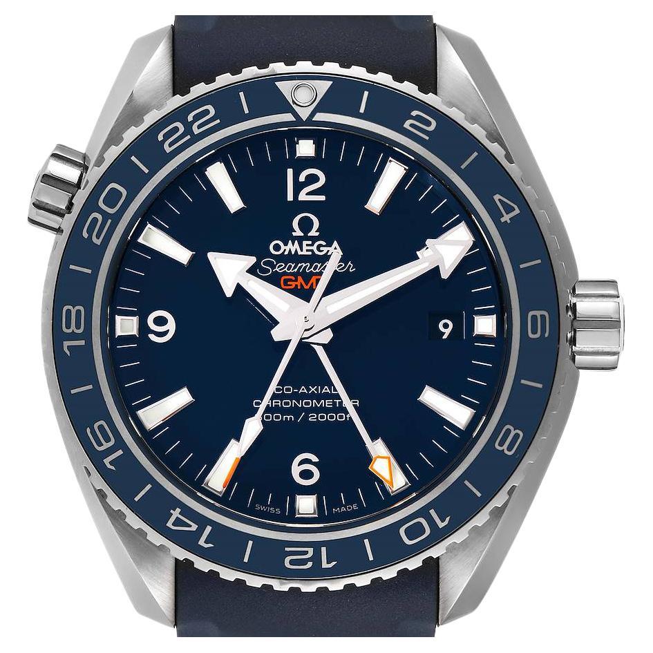 Omega Seamaster Planet Ocean GMT Watch Ref. 232.32.44.22.01.001 at 1stDibs