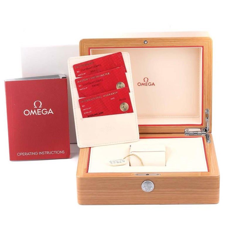 Omega Seamaster Planet Ocean Mens Watch 215.30.44.21.03.001 Box Card ...