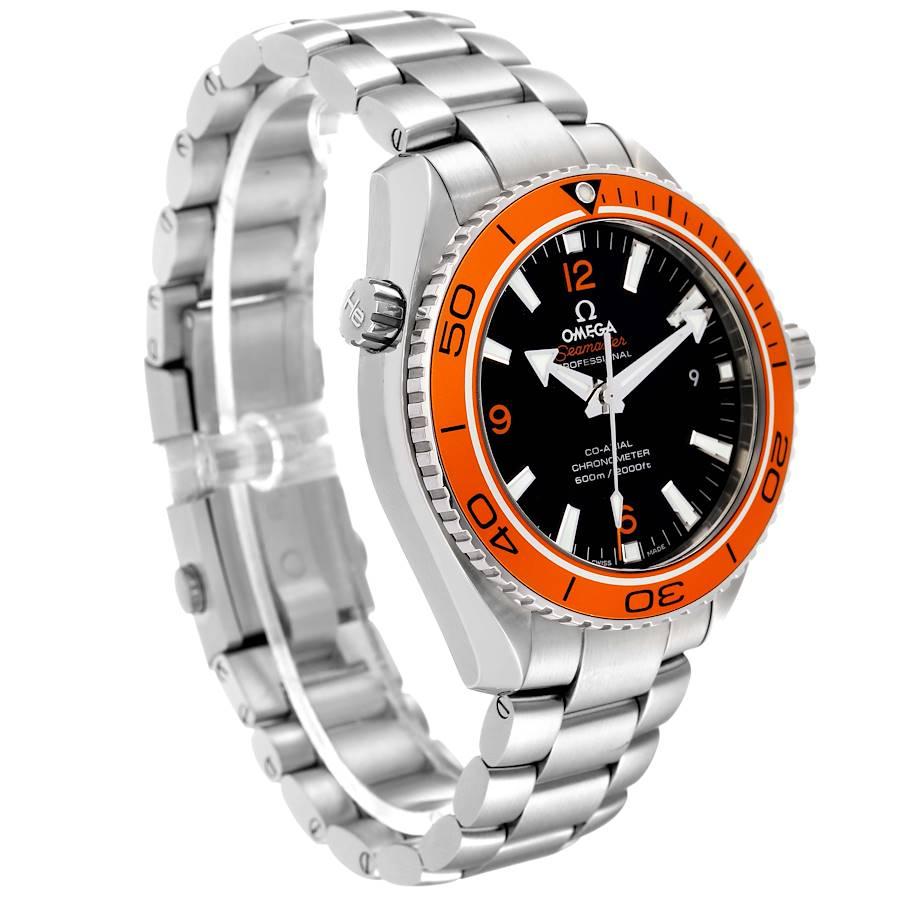 Omega Seamaster Planet Ocean Orange Bezel Watch 232.30.42.21.01.002 Box ...