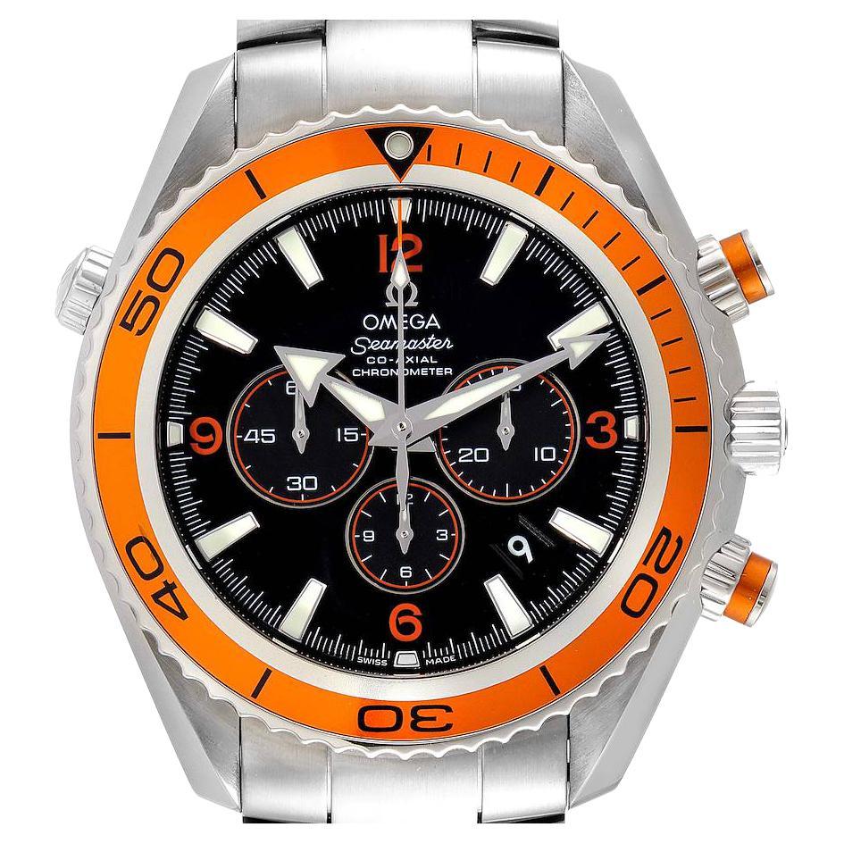 Omega Seamaster Planet Ocean Orange Bezel Watch 232.30.42.21.01.002 For ...