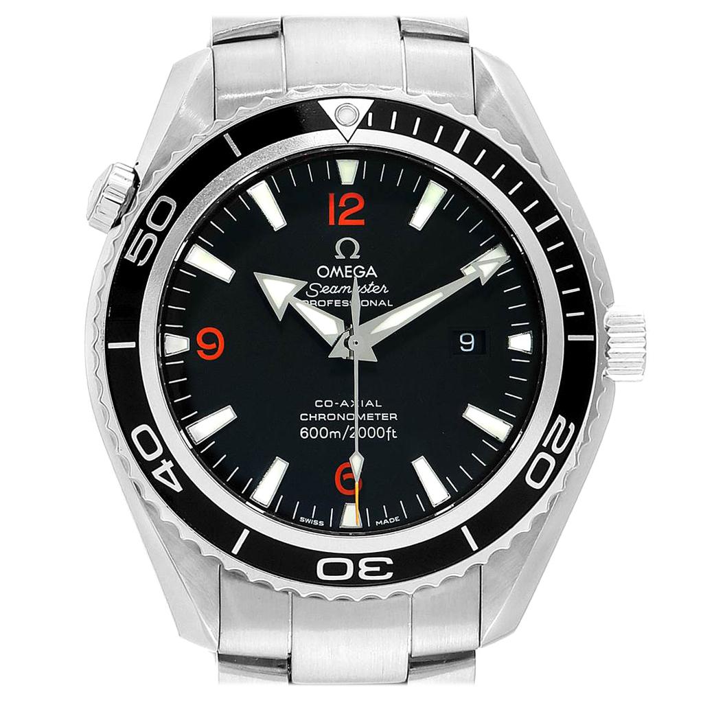 Omega Seamaster Planet Ocean XL Orange Numbers Men's Watch 2200.51.00 ...