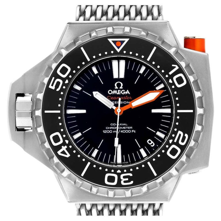 Omega Montre Seamaster Ploprof 1200m en acier pour hommes 224.30.55.21 ...