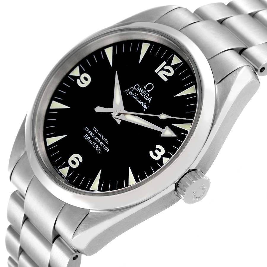 Omega Seamaster Railmaster Co-Axial Steel Mens Watch 2503.52.00 Box ...