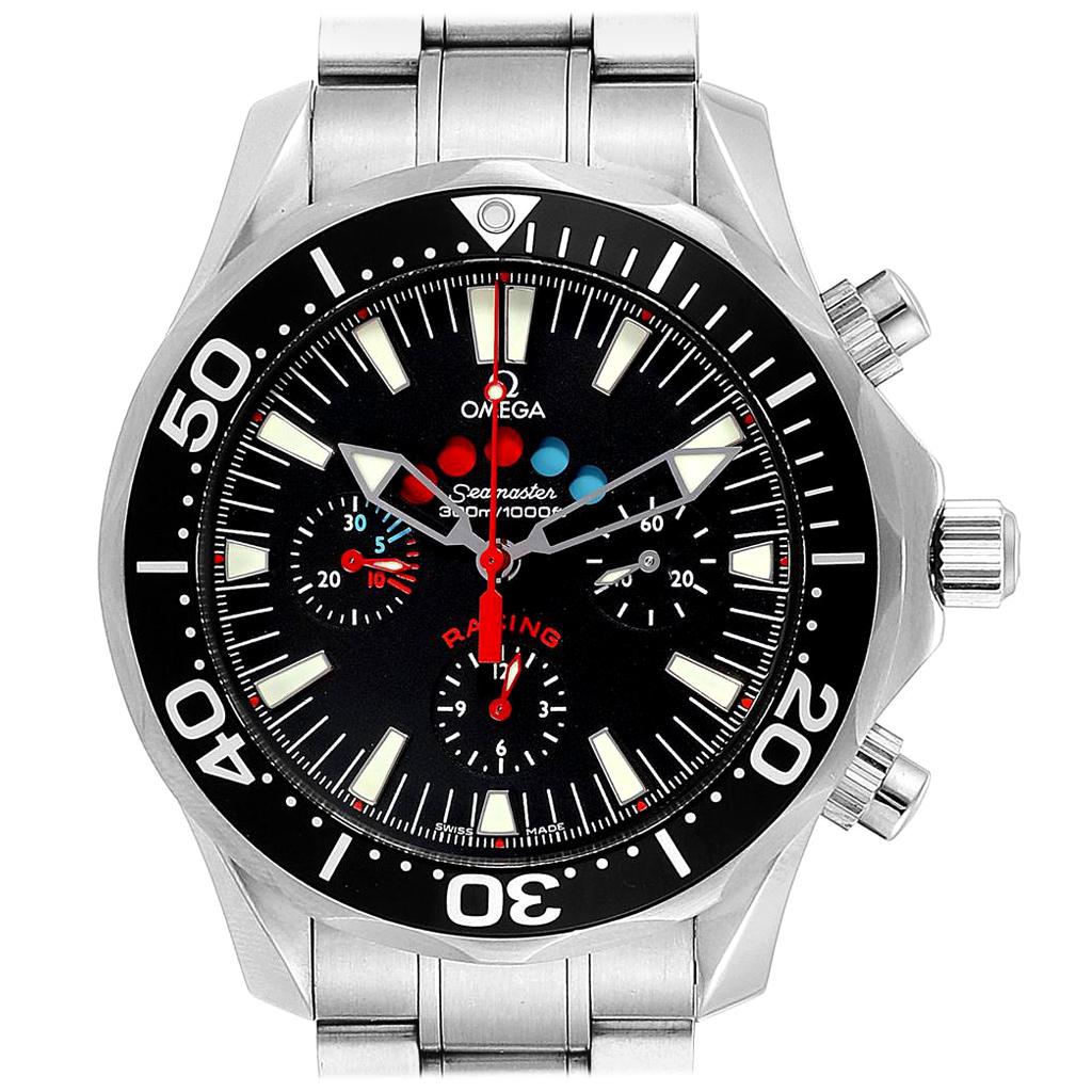 Omega Seamaster Regatta Racing Americas Cup Watch 2569.50.00 Box Card ...