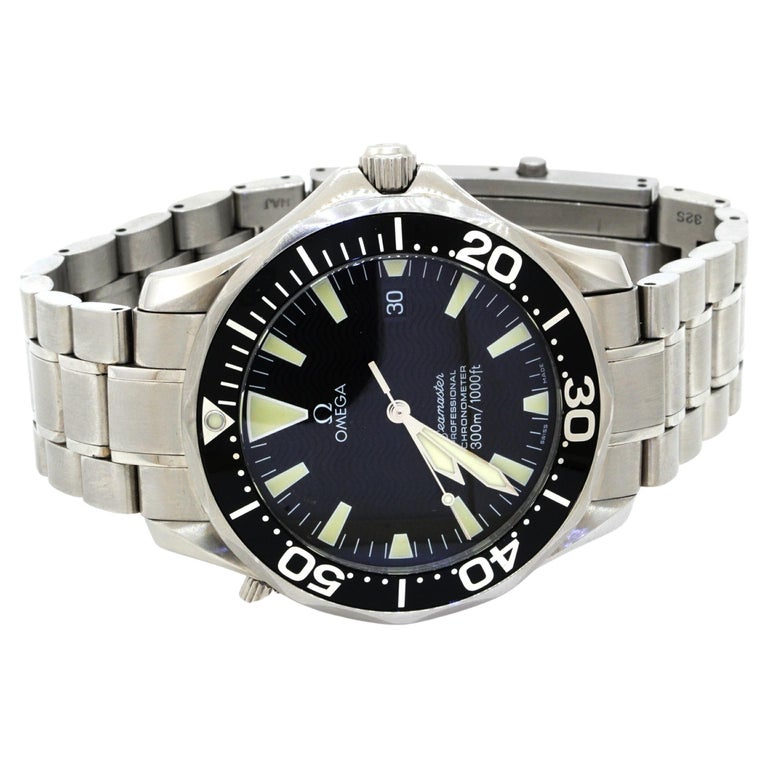 Omega Seamaster SS High Fashion Automatic Men's Dive Watch w/ Date For ...