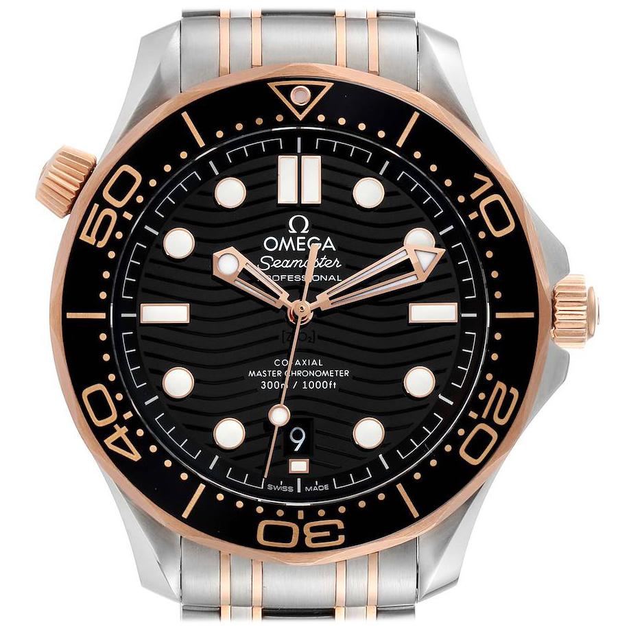 Omega Seamaster 210.22.42.20.01.004, Black Dial, Certified at 1stDibs