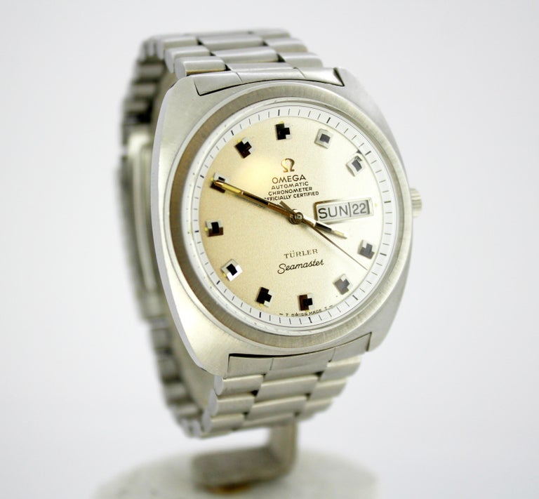 Omega Seamaster Turler, Men's Automatic Steel Wristwatch circa 1967 For ...