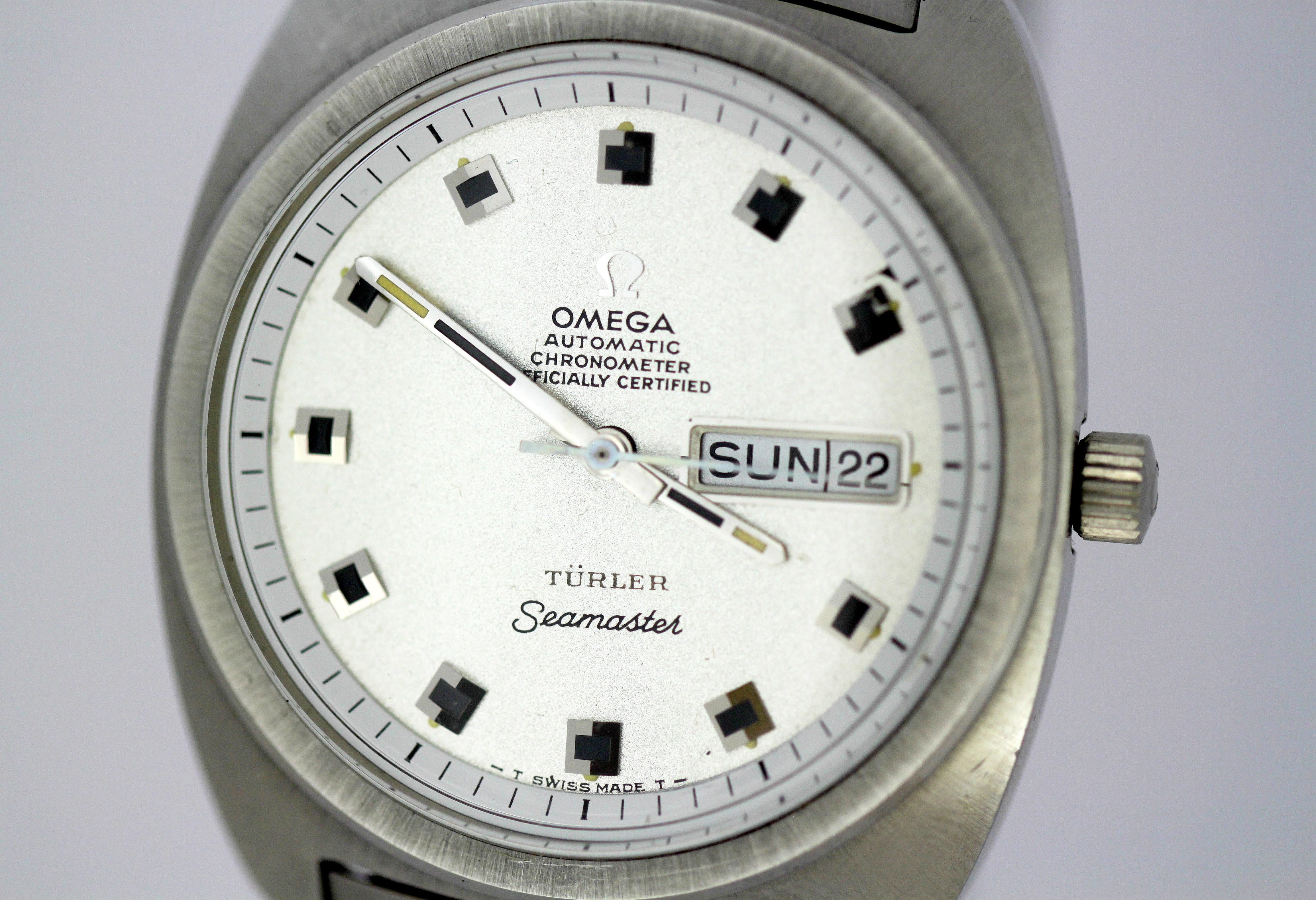 Omega Seamaster Turler, Men's Automatic Steel Wristwatch circa 1967 For ...