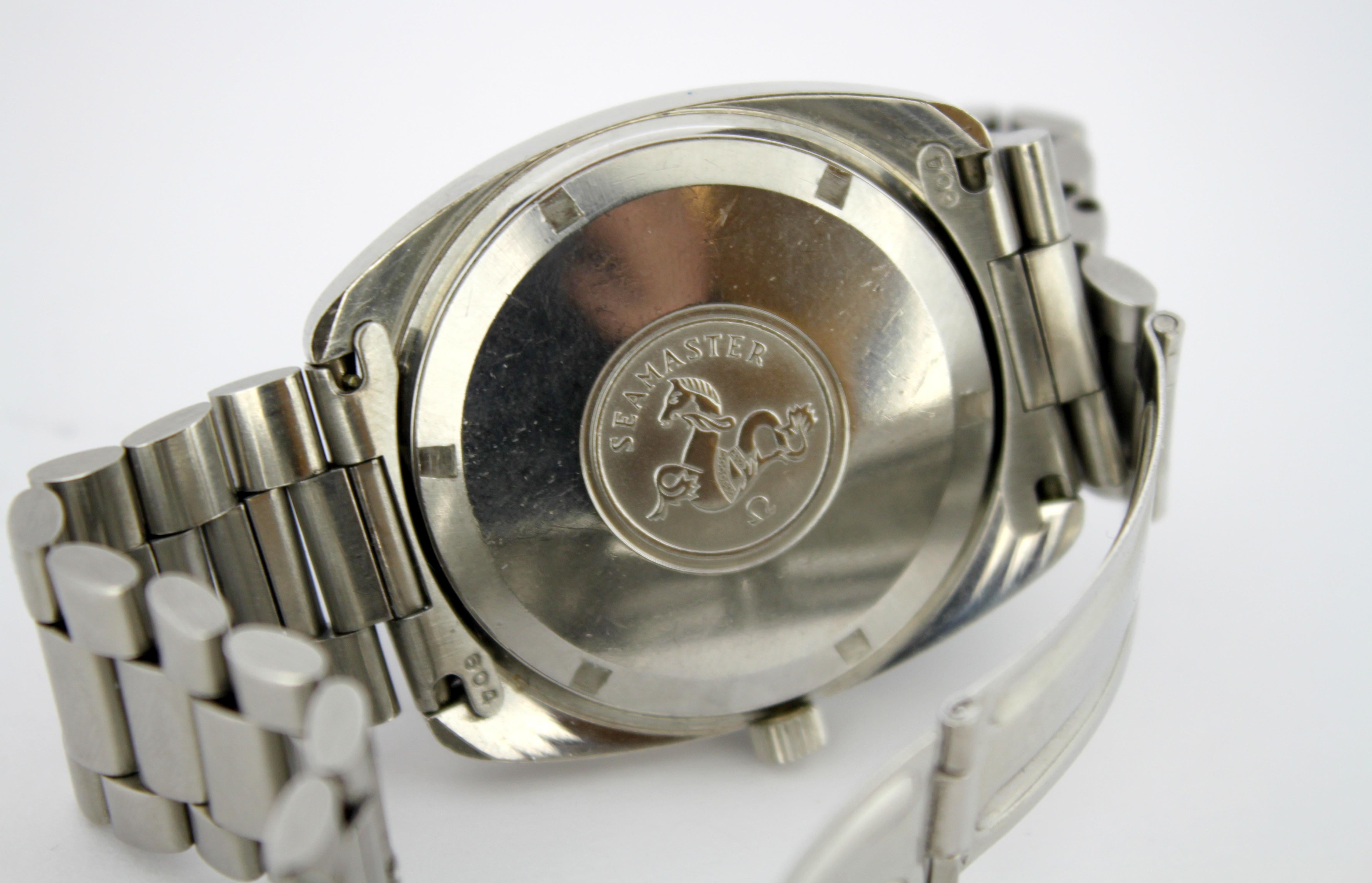 Omega Seamaster Turler, Men's Automatic Steel Wristwatch circa 1967 For ...