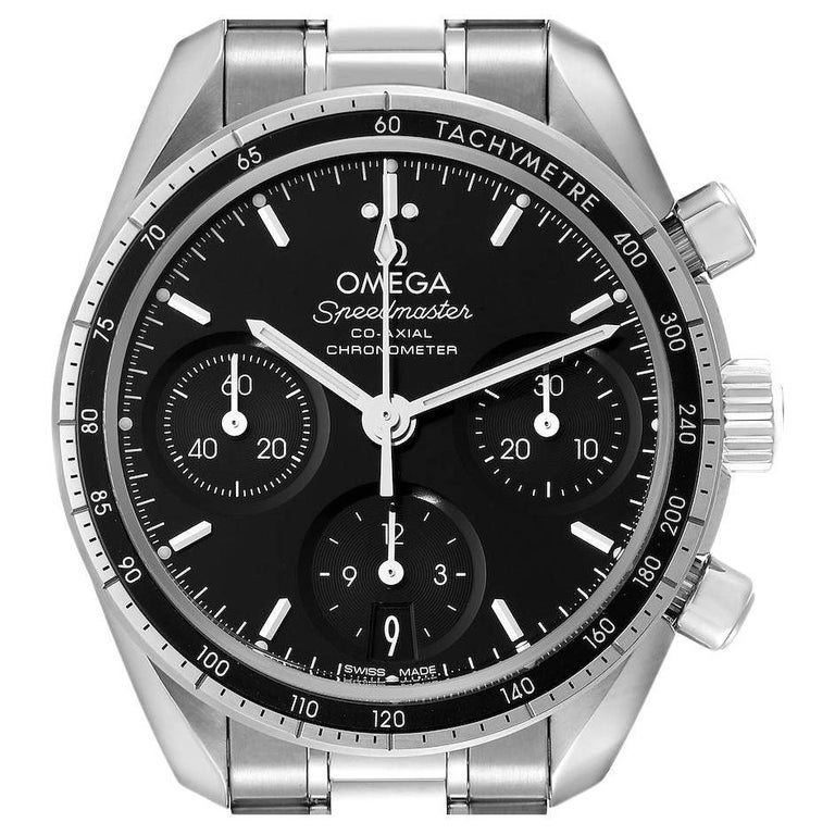 Omega Speedmaster 38 Co-Axial Chronograph Watch 324.30.38.50.01.001 Box ...