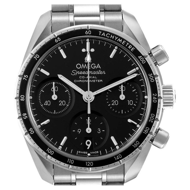 Omega Speedmaster 38 Co-Axial Chronograph Watch 324.30.38.50.01.001 Box ...