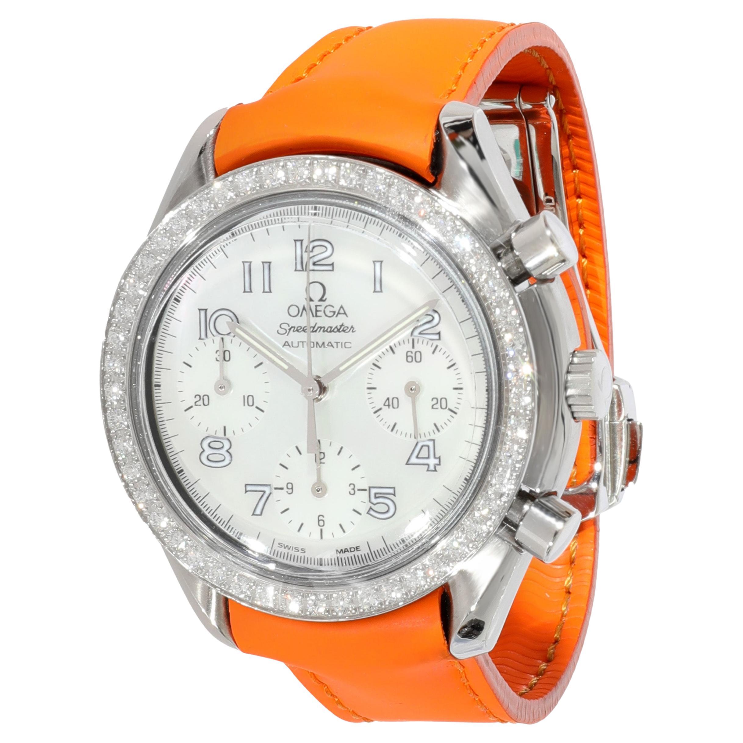 Omega Stainless Steel Speedmaster Chronograph Wristwatch circa 1967 For ...