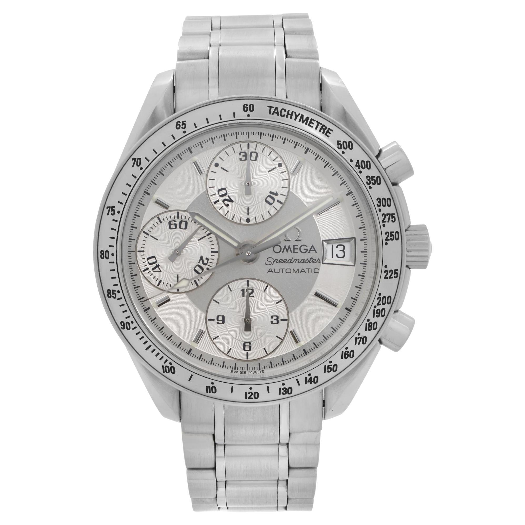 Omega Speedmaster Date Silver Dial Automatic Mens Watch 3513.30.00 For ...