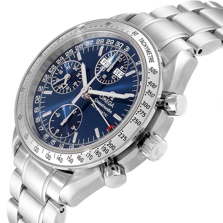 Omega Speedmaster Day-Date Blue Dial Men's Watch 3523.80.00 For Sale at ...