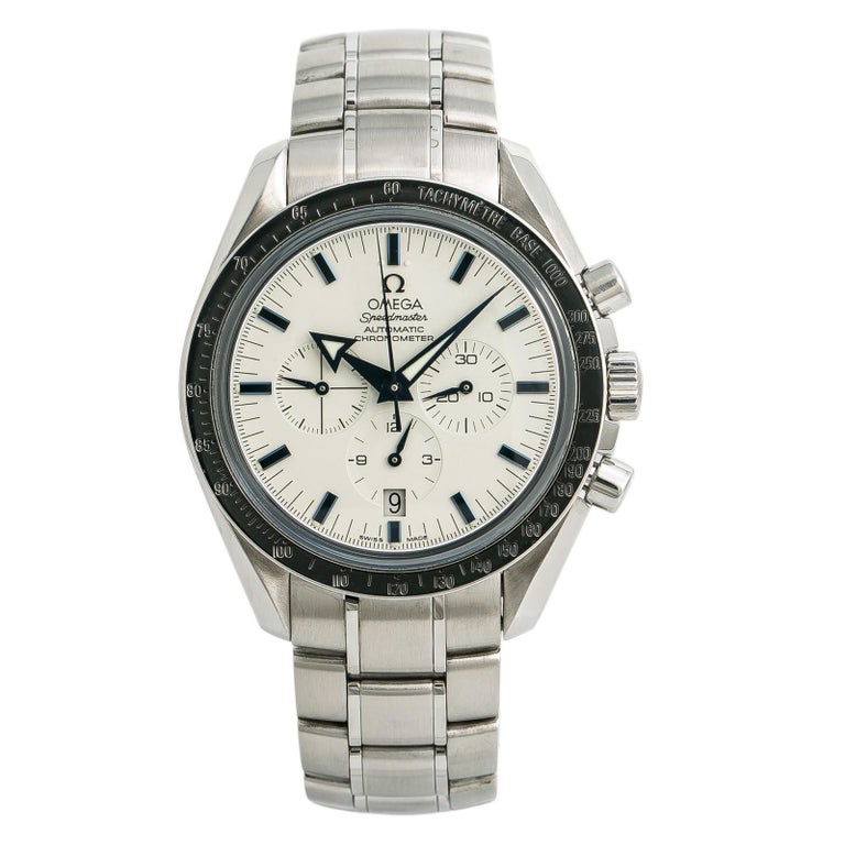 Omega Speedmaster 3551.20.00 White Dial Certified Authentic For Sale at ...