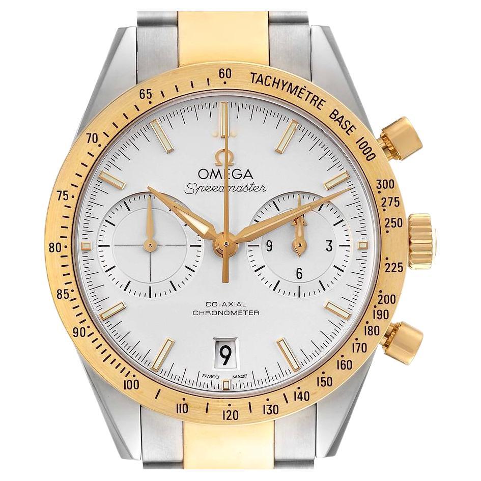 Omega Speedmaster 57 Steel Yellow Gold Watch 331.20.42.51.02.001 Box ...