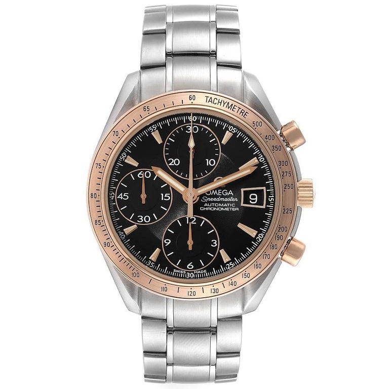 Omega Speedmaster 8157 Steel Rose Gold Watch 323.21.40.40.01.001 For ...