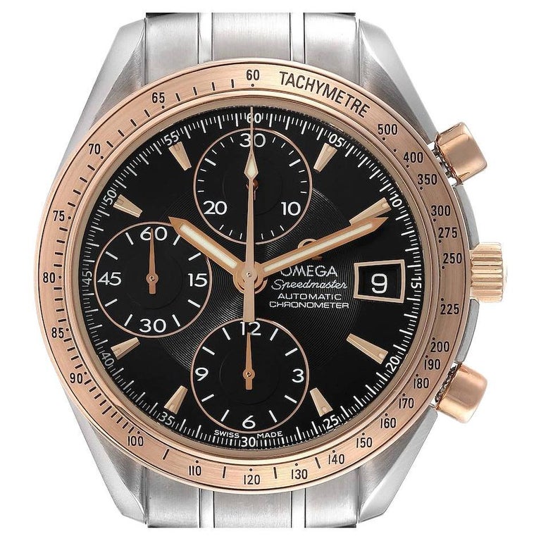 Omega Speedmaster 8157 Steel Rose Gold Watch 323.21.40.40.01.001 For ...