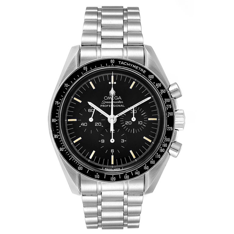 Omega Speedmaster 861 Steel Men's Moon Watch 3590.50.00 For Sale at 1stDibs