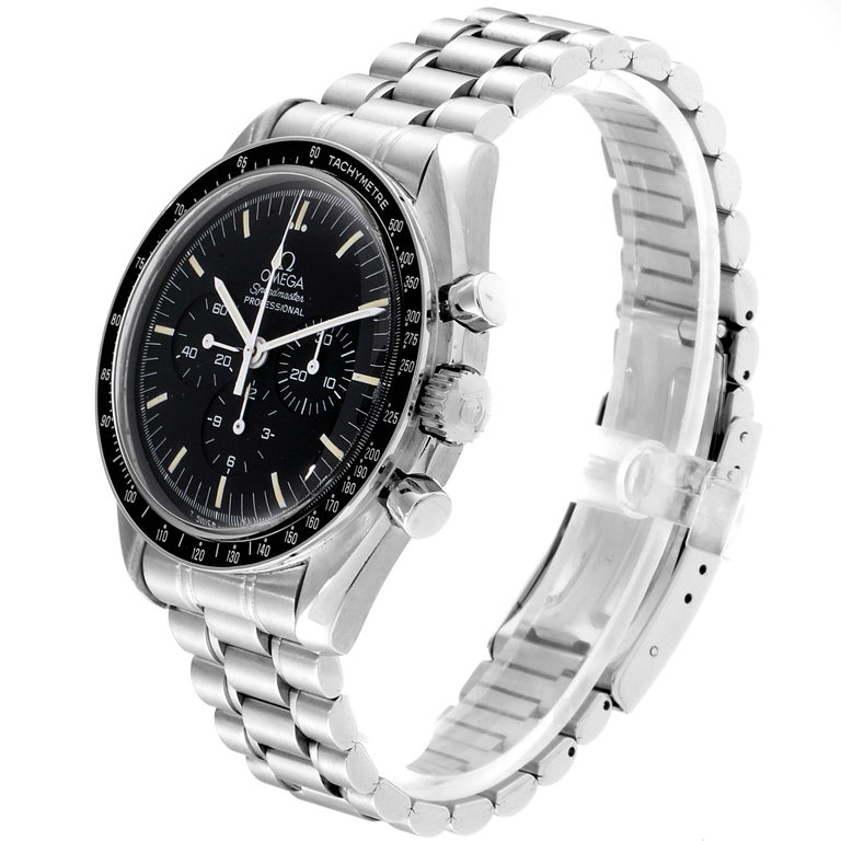 Omega Speedmaster 861 Steel Men's Moon Watch 3590.50.00 For Sale at 1stDibs