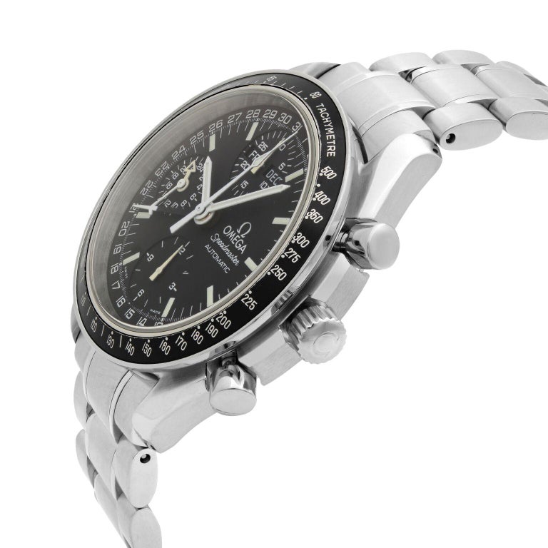 Omega Speedmaster Airplane Date Day Month Steel Automatic Men’s Watch ...