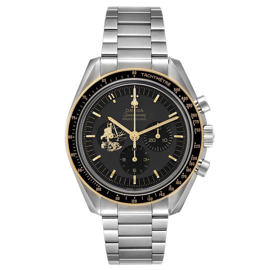 Omega Montre Speedmaster Apollo 11 LE avec cadran noir et cadran en ...