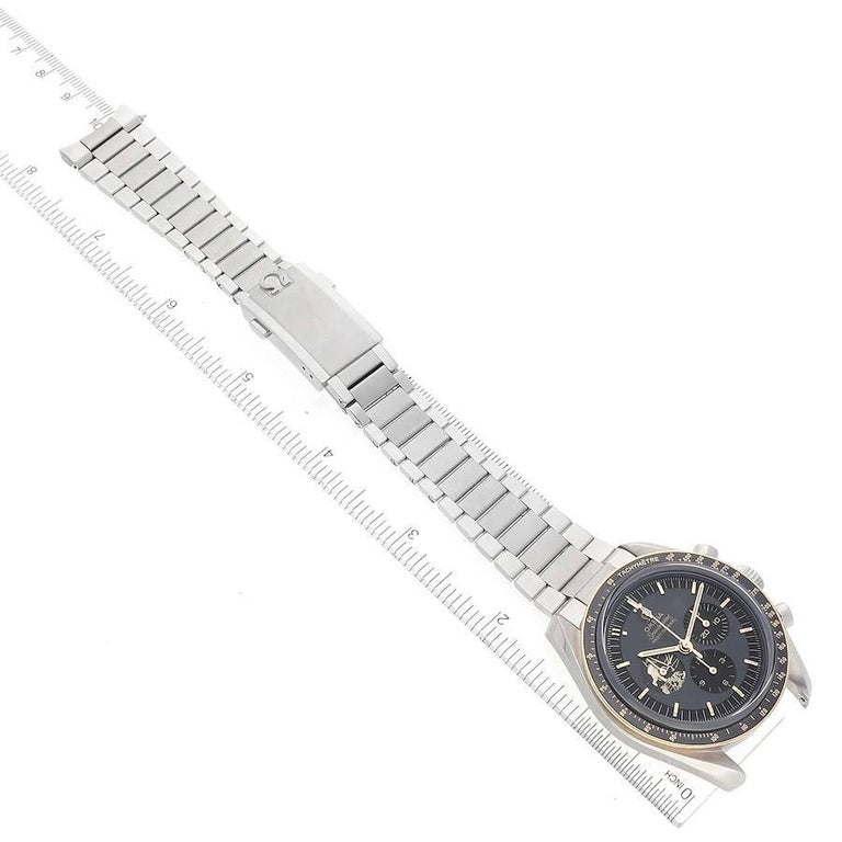 Omega Speedmaster Apollo 11 LE Black Dial Moonwatch 310.20.42.50.01.001 ...