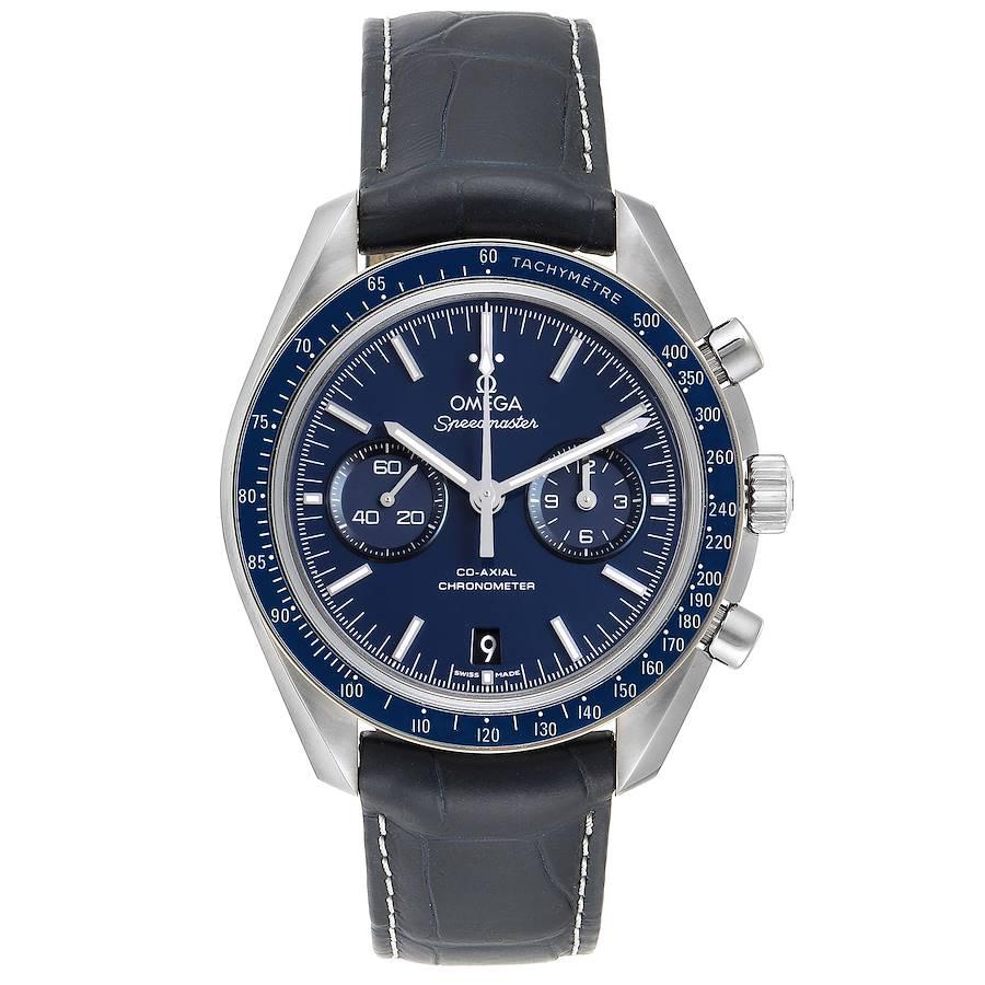 Omega Speedmaster Blue Dial Titanium Men's MoonWatch 311.93.44.51.03 ...