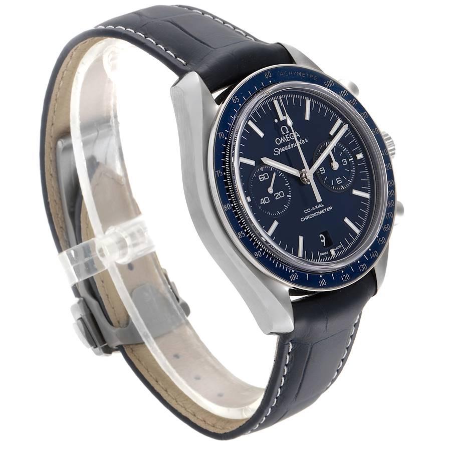 Omega Speedmaster Blue Dial Titanium Men's MoonWatch 311.93.44.51.03 ...
