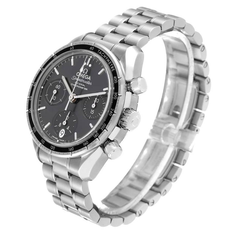 Omega Speedmaster Co-Axial Chronograph Steel Mens Watch 324.30.38.50.06 ...