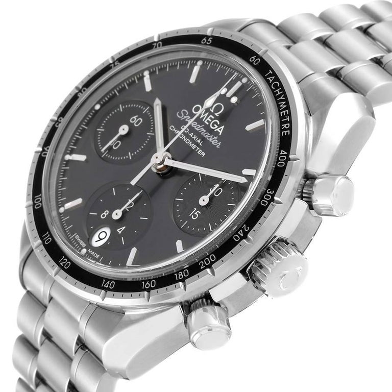 Omega Speedmaster Co-Axial Chronograph Steel Mens Watch 324.30.38.50.06 ...