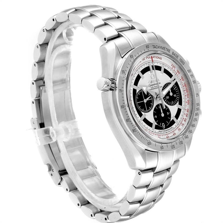 Omega Speedmaster Co-Axial Rattrapante Broad Arrow Watch 3582.31 Card ...