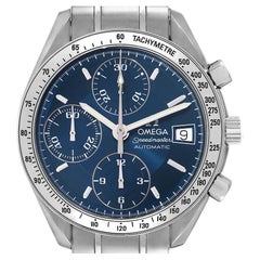 Omega Speedmaster Day Date Blue Dial Chronograph Watch 3222.80.00 For ...
