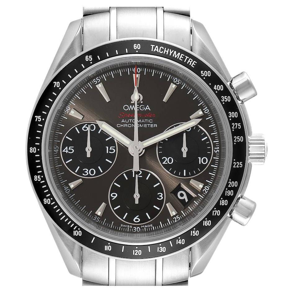 Omega Speedmaster Steel MOP Dial Diamond Bezel Ladies Watch 324.15.38 ...