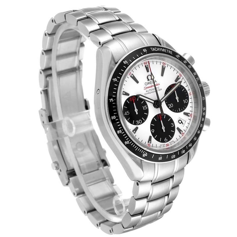 Omega Speedmaster Date Panda Dial Steel Mens Watch 323.30.40.40.04.001 ...