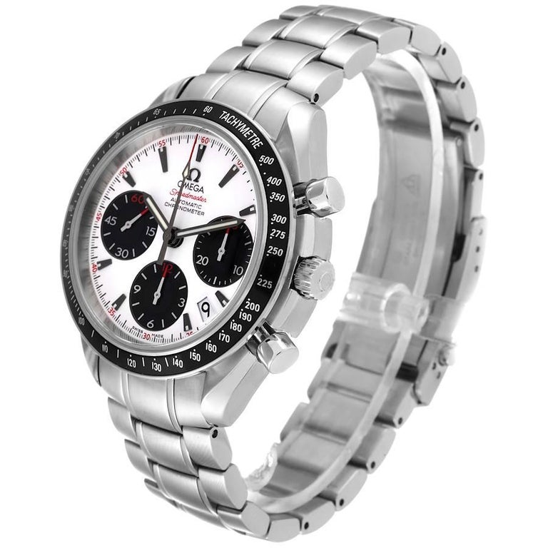 Omega Speedmaster Date Panda Dial Steel Mens Watch 323.30.40.40.04.001 ...