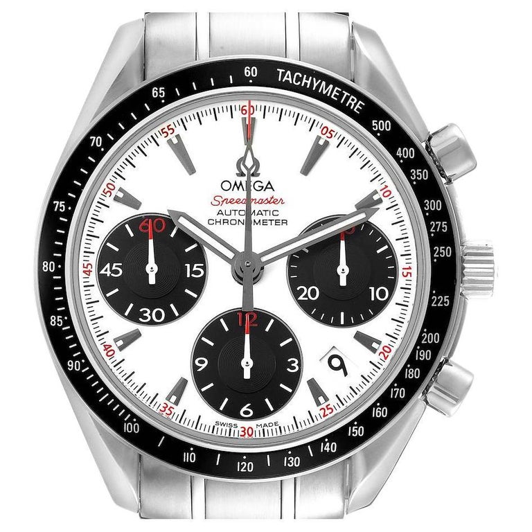 Omega Speedmaster Date Panda Dial Steel Watch 323.30.40.40.04.001 at ...
