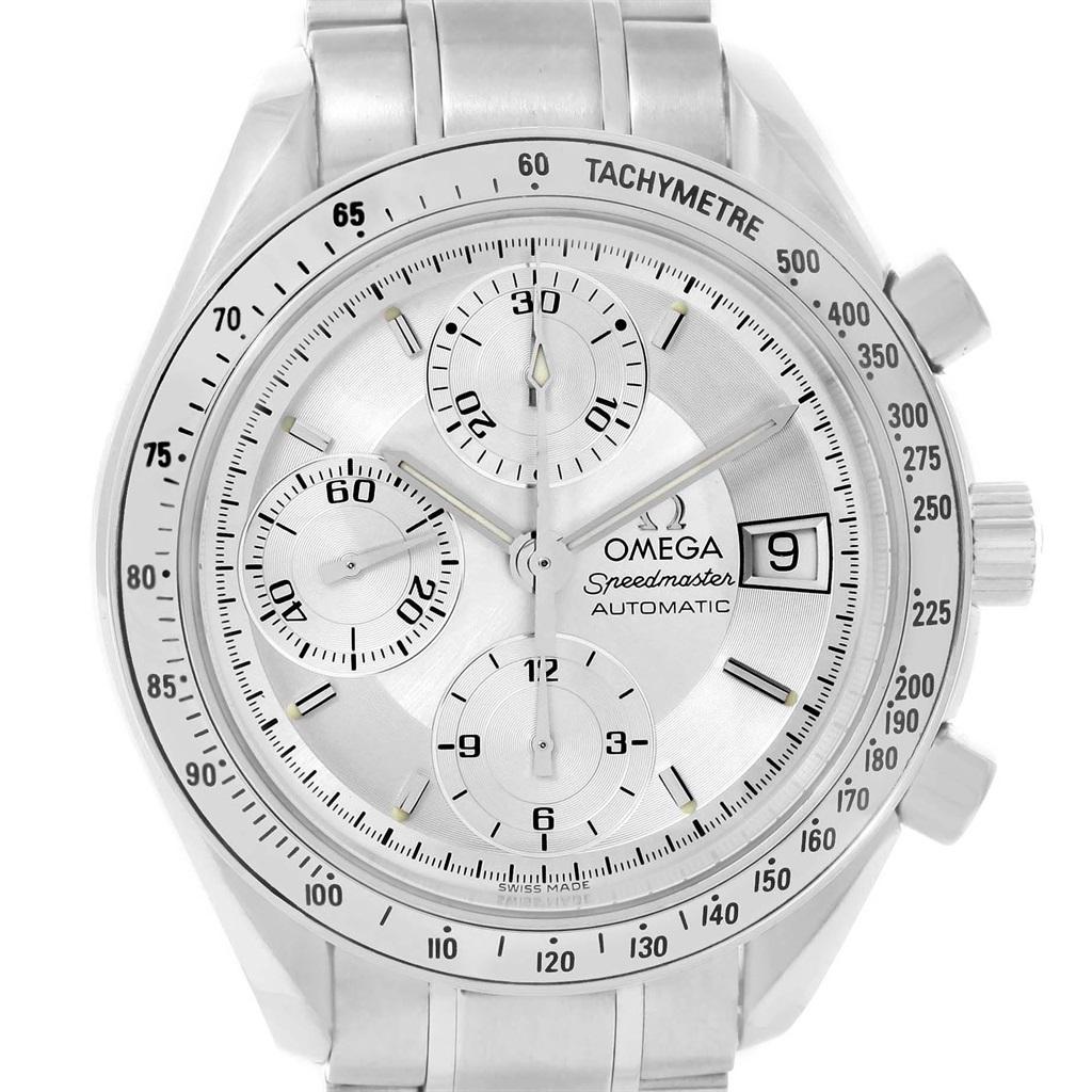 Omega Speedmaster Date Silver Dial Automatic Watch 3513.30.00 For Sale ...