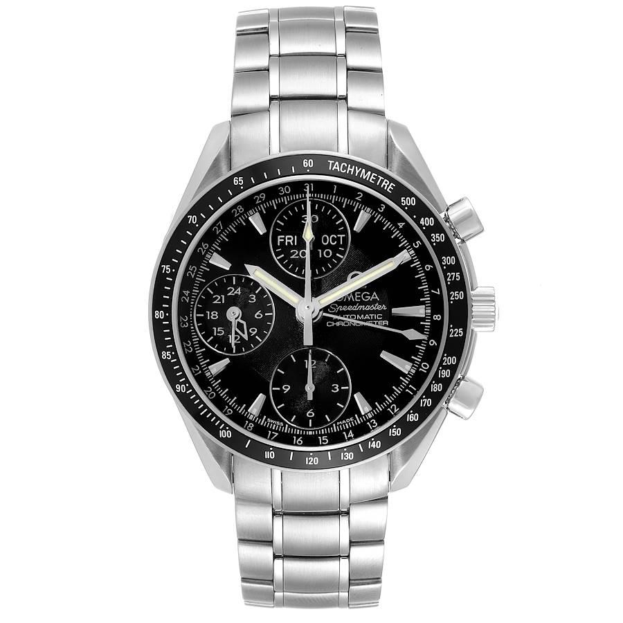 Omega Speedmaster Day-Date 40 Steel Chronograph Mens Watch 3220.50.00 ...