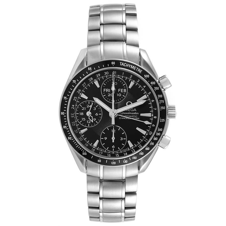 Omega Speedmaster Day-Date 40 Steel Chronograph Mens Watch 3220.50.00 ...
