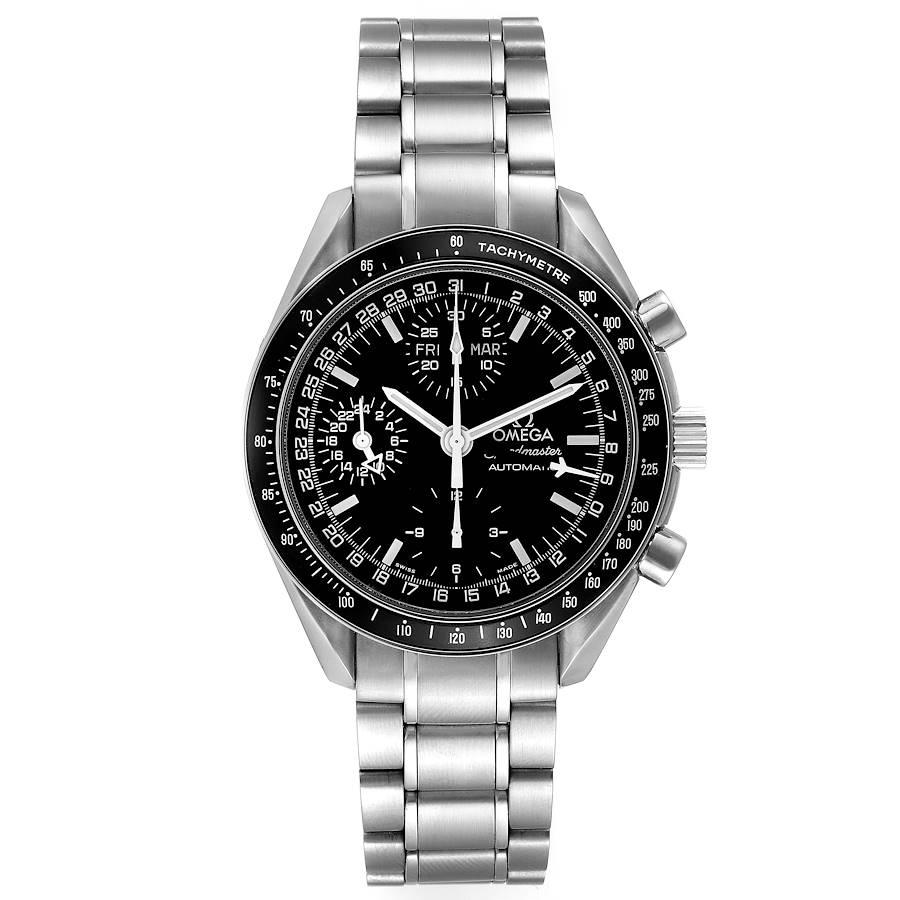 Omega Speedmaster Day Date Black Dial Automatic Mens Watch 3520.50.00 ...