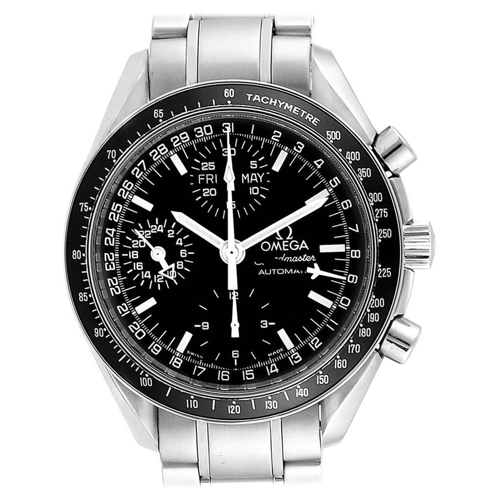 Omega Speedmaster Day Date Black Dial Automatic Men's Watch 3520.50.00 ...