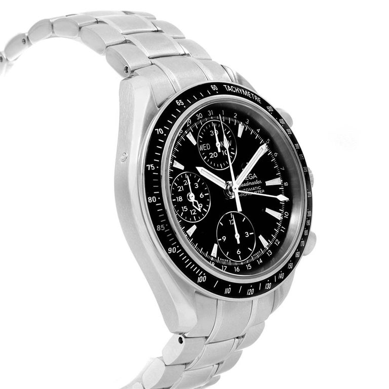 Omega Speedmaster Day-Date Chronograph Steel Watch 3220.50.00 For Sale ...