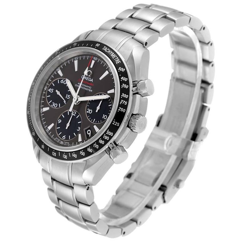 Omega Speedmaster Day Date Gray Dial Mens Watch 323.30.40.40.06.001 Box ...