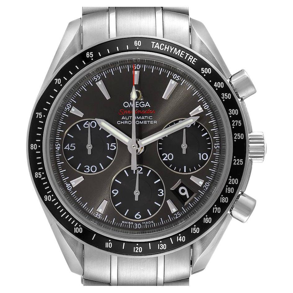 Omega Speedmaster Day Date Grey Dial Watch 323.30.40.40.06.001 For Sale ...