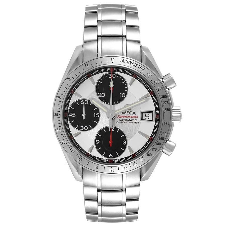 Omega Speedmaster Day Date Panda Dial Steel Mens Watch 3211.31.00 Box ...